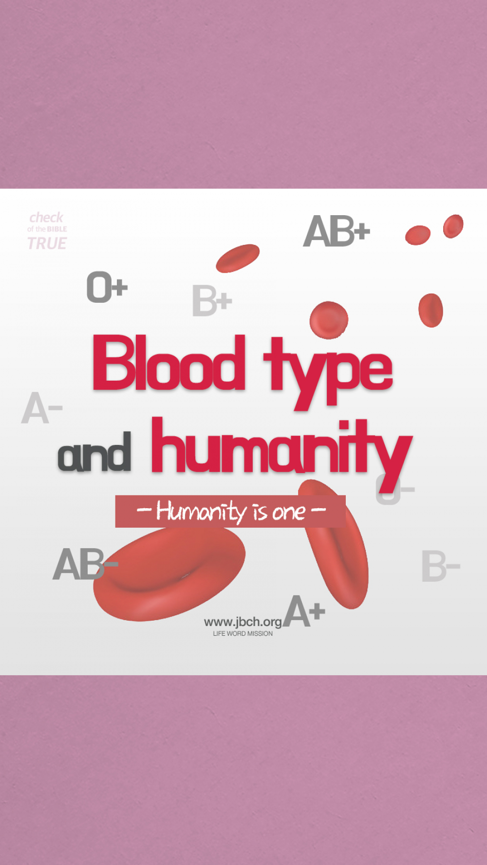 Blood type and humanity